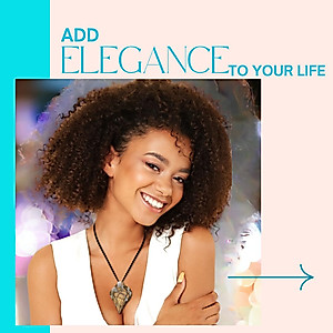 BESHEEK Handmade Murano Inspired Blown Abstract Glass Lampwork Art Pendant Necklace for Women Handcrafted Artisan Hypoallergenic Italian Style Jewelry (Goldtone Leaf Glass)