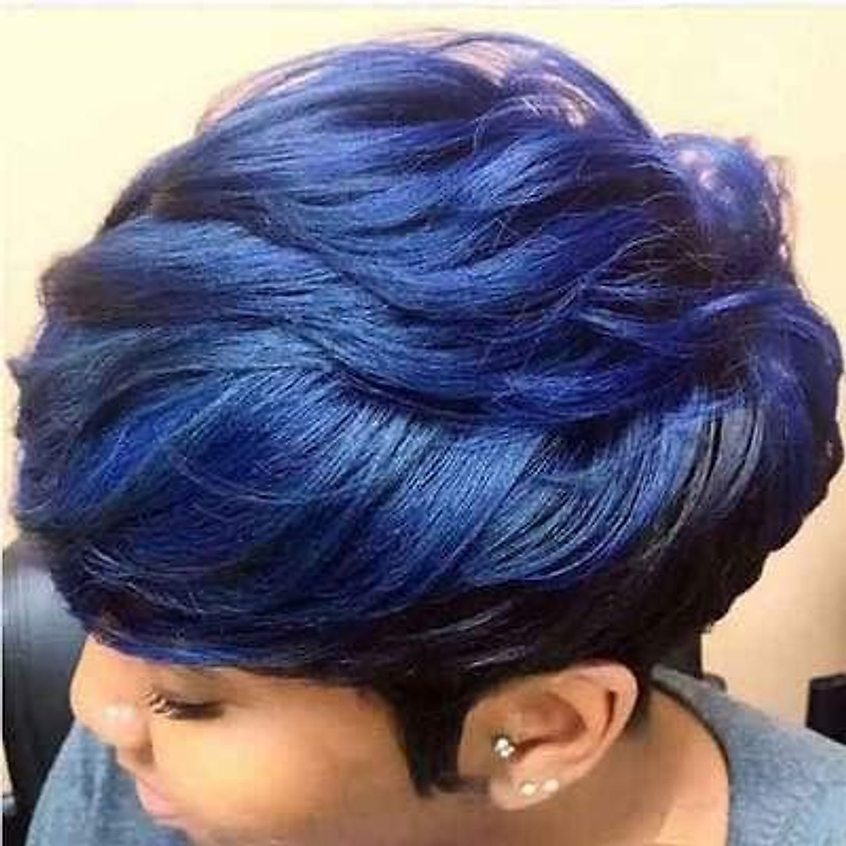 FCHW Short Pixie Cut Hair Wig Short Hairstyles Synthetic Wigs For Women Popular Fashion Wigs Heat Resistant Hairpieces Women's Wig (sw911T)