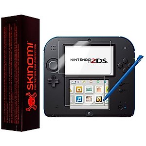 Skinomi Screen Protector Compatible with Nintendo 2DS Clear TechSkin TPU Anti-Bubble HD Film