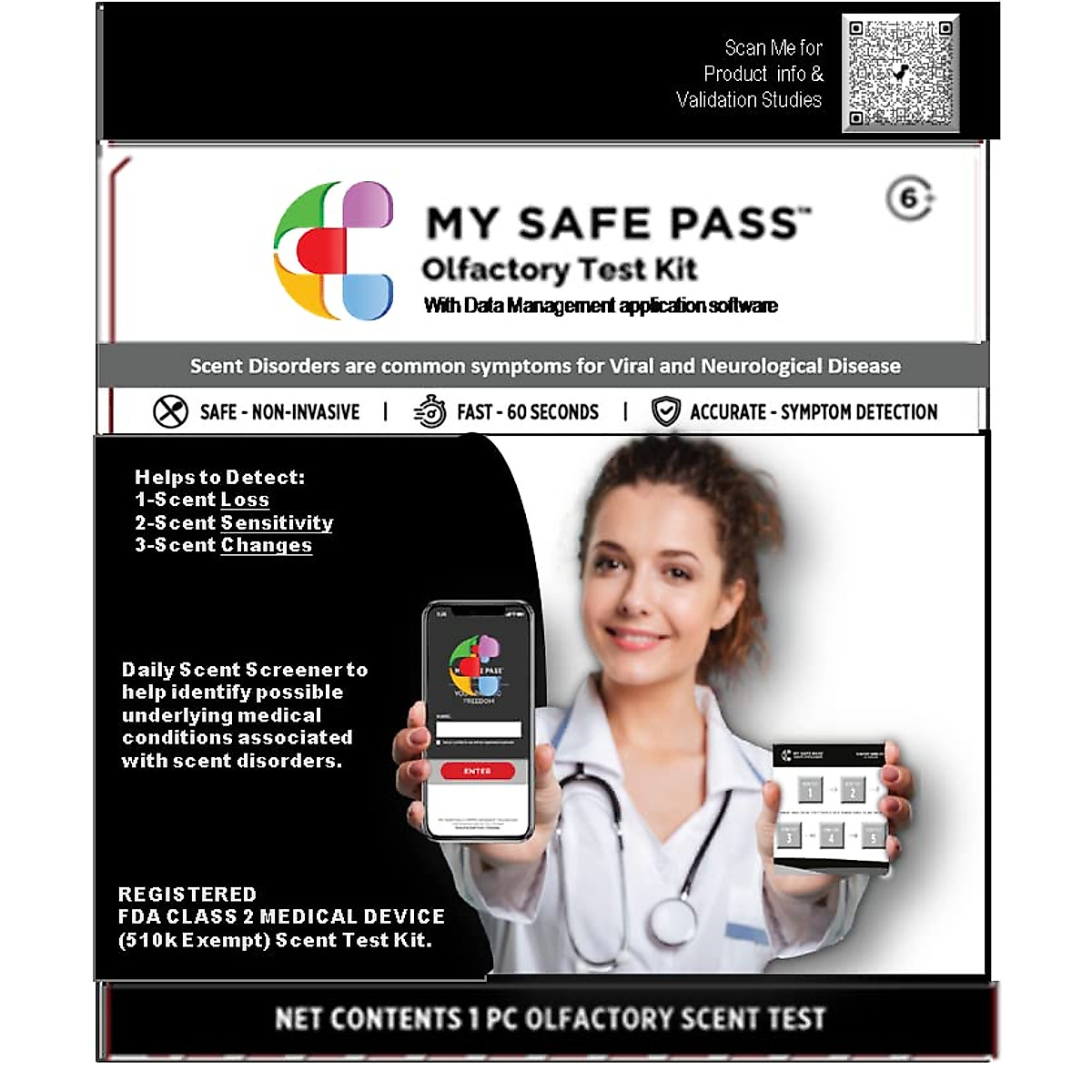 Olfactory Scent Test Kit Non Diagnostic