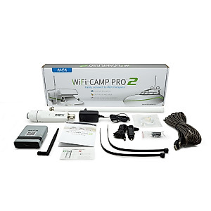 ALFA Network WiFi CampPro 2 Universal WiFi/Internet Range Extender Kit for Caravan/Motorhome, Boat, RV
