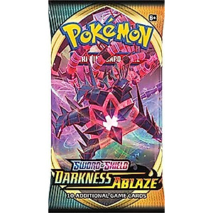 Pokemon Sword and Shield Darkness Ablaze Booster Pack (1 Booster Pack)