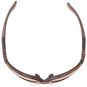 Crossfire 21126 Infinity Premium Safety Glasses, HD Brown Polarized Lens - Crystal Brown Frame, Regular