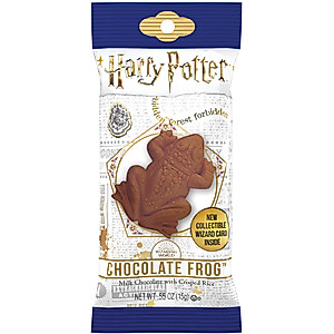 Harry Potter Jelly Gummy Candy Slugs, Bertie Botts Every Flavour Jelly Beans & Chocolate Crispy Frog (Bundle of 3 Items)