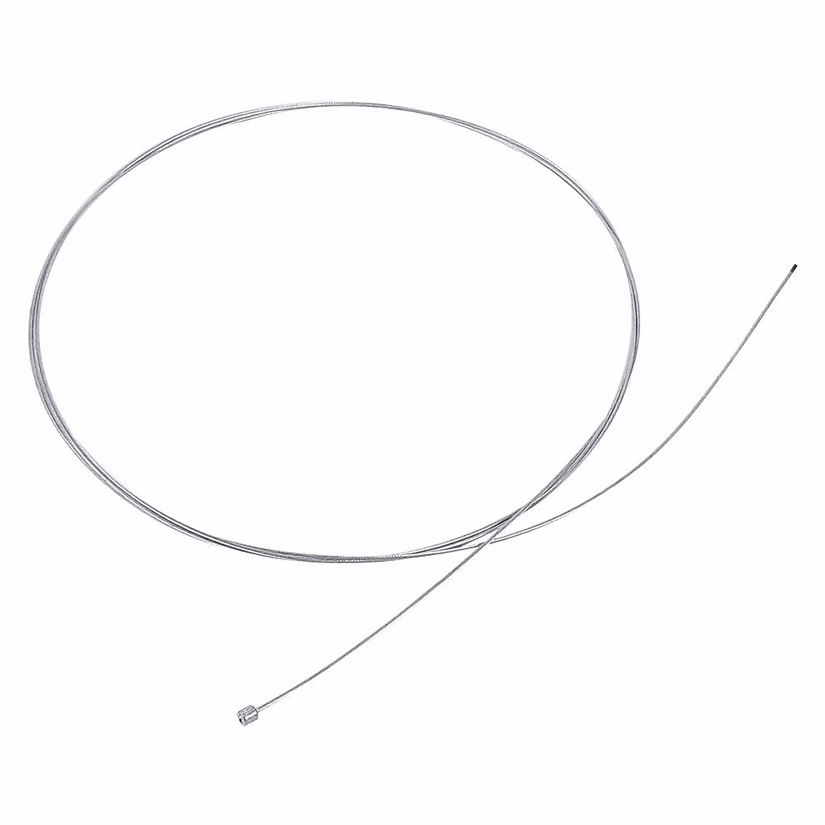 Bike Derailleur Cable, 10pcs Road Shift Cable, Inner Shift Cable, Galvanized Steel Gear Shifter Cable Universal for Common Bikes Mountain Bikes Road Bikes