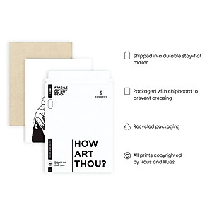 HAUS AND HUES Headphone Wall Art Banksy Wall Poster, Banksy Poster Graffiti Pop Art Wall Art for Teen Boys Bedroom Banksy Gorilla Art Wall Decor Monkey Posters UNFRAMED 12"x16" (Banksy Chimp)