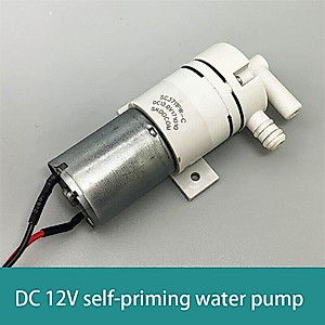 Electric Submersible Pump 3711PW 12V Micro 370 Motor Diaphragm Pump Mini Self-priming Suction Pump Land Self-priming Pump Sump Pump