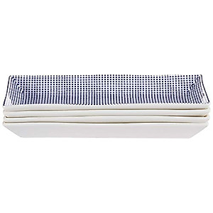 Royal Doulton Pacific Mixed Patterns Rectangular Dish Set of 4