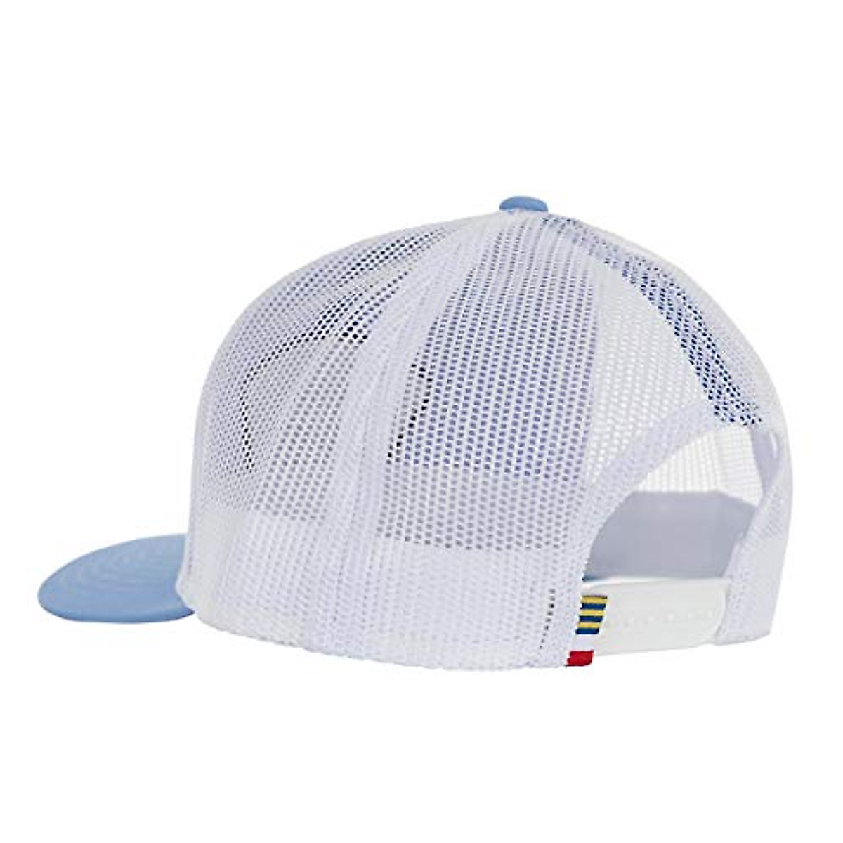 Guy Harvey Men's Cali Vibes Mesh Trucker Hat, Powder Blue, One Size