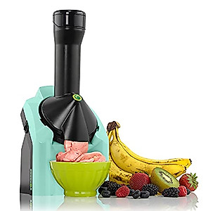 Yonanas 902MN Classic Vegan, Dairy-Free Frozen Fruit Soft Serve Maker, Includes 36 Recipes, 200 W, Silver