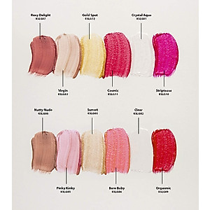 KISS Glam Shine Vita Lip Gloss (1 PACK, Gold Spot)