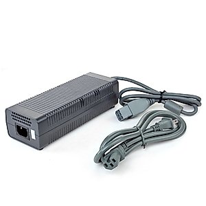 TNP Power Supply Brick AC Adapter for Xbox 360 - Charger Wall Cord Cable Replacement Kit Compatible with Microsoft Xbox 360 Jasper Valhalla 175W Gaming Console