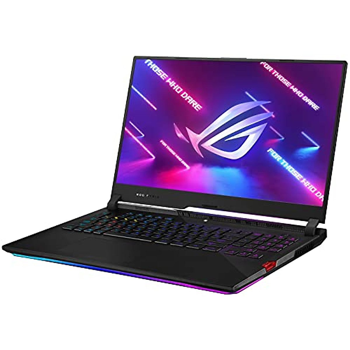 ASUS ROG Strix Scar 17 (2021) Gaming Laptop, 17.3” 300Hz IPS FHD Display, NVIDIA GeForce RTX 3070, AMD Ryzen 9 5900HX, 32GB DDR4, 1TB SSD, Opti-Mechanical Per-Key RGB Keyboard, Windows 10, G733QR-DS98