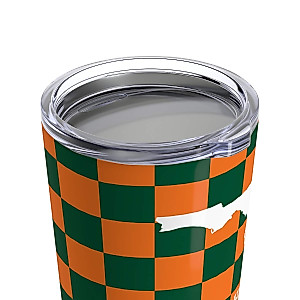 State Pride Series Florida Miami Edition - Personalized Stainless Steel Tumblers for Travel Keep Coffee Warm Beer Cold - Cup Mug Pool Beach Office Presents Gift