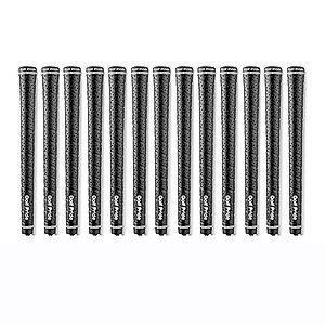 Golf Pride Tour Wrap 2G Black 0.600 13 Piece Golf Grip Bundle