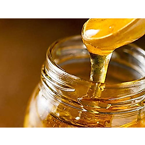 HB HEALTH BEAUTY BOTANICALS Blossom Candle. Honey Citrus Vanilla High Fragrance Soy Candle in Honey Wax 7.5 Oz Gold Glass