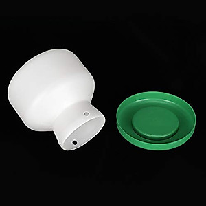 Bird Waterer Automatic Gravity Bird Water Dispenser Parrot Barrel Automatic Drinking Fountain for Pigeons Parrots Cage