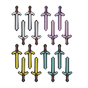 Mkork&fzsx Inflatable sword toy Weapons Sword kid Party Favors ( pack of 16 )