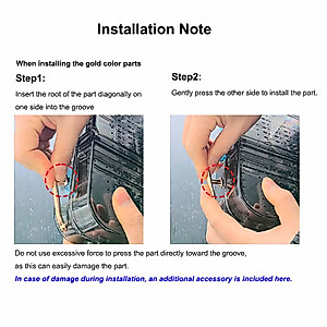 Qryval Wall Mounted Jewelry Organizer, No Punching Installation, Hanging Jewelry Organizer Box and Storage Case, Necklace Earring Holder Organizer Wall for Women Teen Girls (Gray Gold)