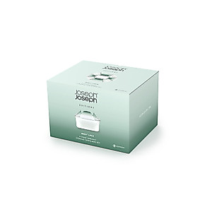 Joseph Joseph Nest Lock, 5 Piece Plastic Food Storage Container set with lids, Leak Proof, Airtight, Space Saving, Kitchen Storage - Sage Green