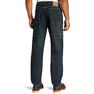 Wrangler mens Carpenter jeans, Dark Quartz, 38W x 32L US