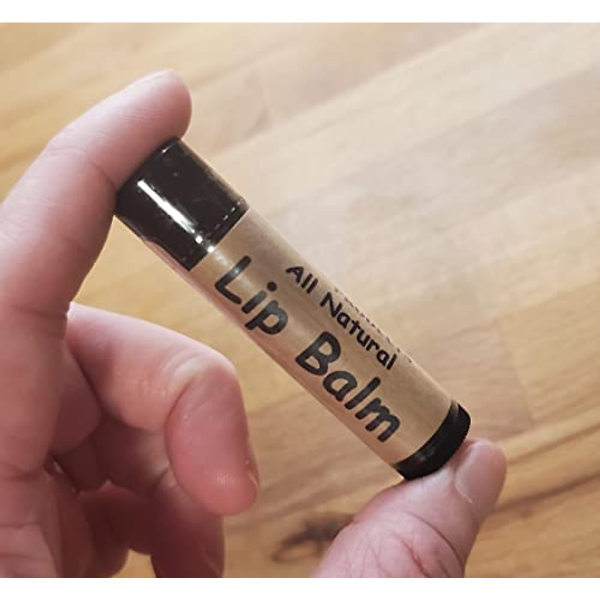 Sugar Bee Products All-Natural Lip Balm - Luxurious Lip Care | Moisturizing & Hydrating | All skin types | Beeswax + Shea Butter + Grapeseed Oil + Vitamin E (Tahitian Vanilla)