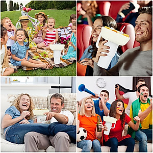 HUIJUTCHEN Snack Bowl for Stanley Cup 40 Oz, Reusable Snack Tray with Lid for Stanley Tumbler with Handle, Silicone Snack Accessories, Snack Storage Containers