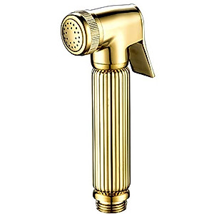 ifgswopq Brass Bidet Sprayer Handheld Toilet Bidet Shatafe Set Copper Bathroom Toilet Shower Set (Size : E) (One Color E)