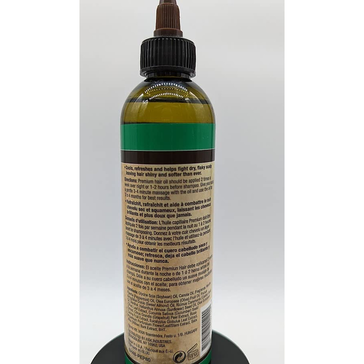 Difeel 99% Natural Premium Hair Oil - Peppermint Oil 7.1 ounce