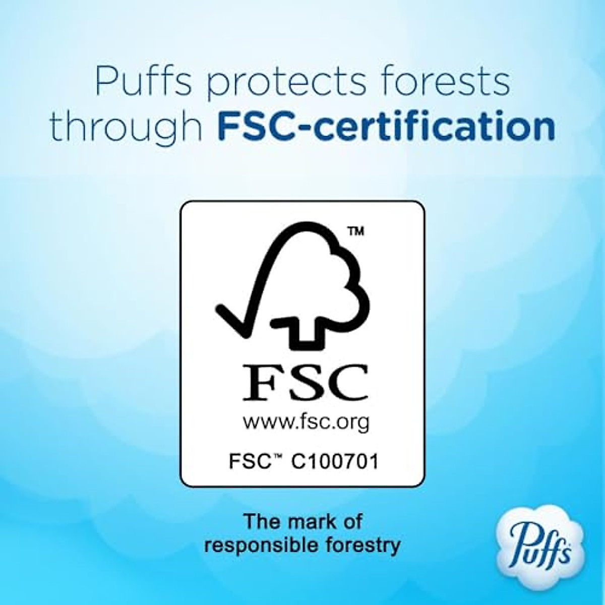 Puffs Ultra Soft Non-Lotion Facial Tissues, 1 Cube, 48 Tissues Per Box