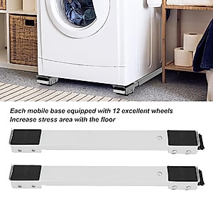 Extendable Mobile Appliance Rollers with Stability and Non Slip for Refrigerators, Washing Machines, and Furniture