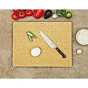 Epicurean Big Block Series 21-by-16-by-1-Inch Thick Cutting Board with Cascade Effect, Natural/ Slate
