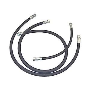 Professional Parts Warehouse - Western Prodigy Hose Kit - Fleet Flex - Aftermarket Contains: (1) 1/4" x 16" Hose w/FJIC Ends, (1) 3/8" x 36" Hose w/FJIC Ends, (1) 3/8" x 42" Hose w/FJIC Ends