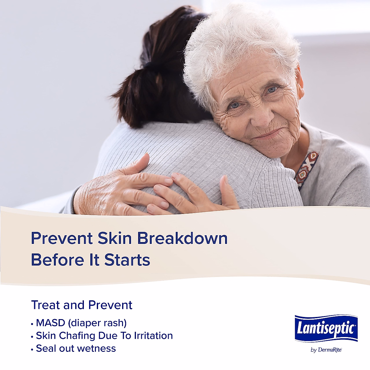 Lantiseptic Moisture Shield Original Skin Protectant – 50% Lanolin Enriched Skin Protectant Barrier Cream for Incontinence – Paraben Free, 1 Jar, 12oz