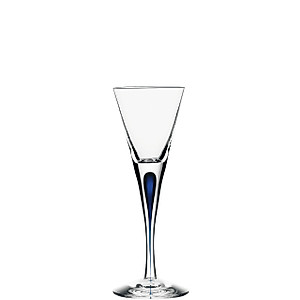 Orrefors Intermezzo Blue 2 Ounce Snaps