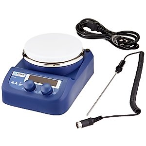 Scilogex MS-H280-Pro Temp Control Pack, 110V Circular-Top LED Digital Magnetic Hotplate Stirrer with Temperature Control Package