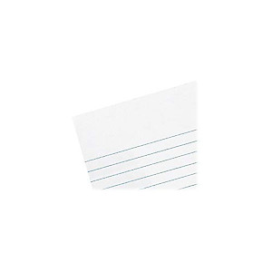 Pacon Composition Paper, 8.5 X 11, Wide/legal Rule, 500/pack,White