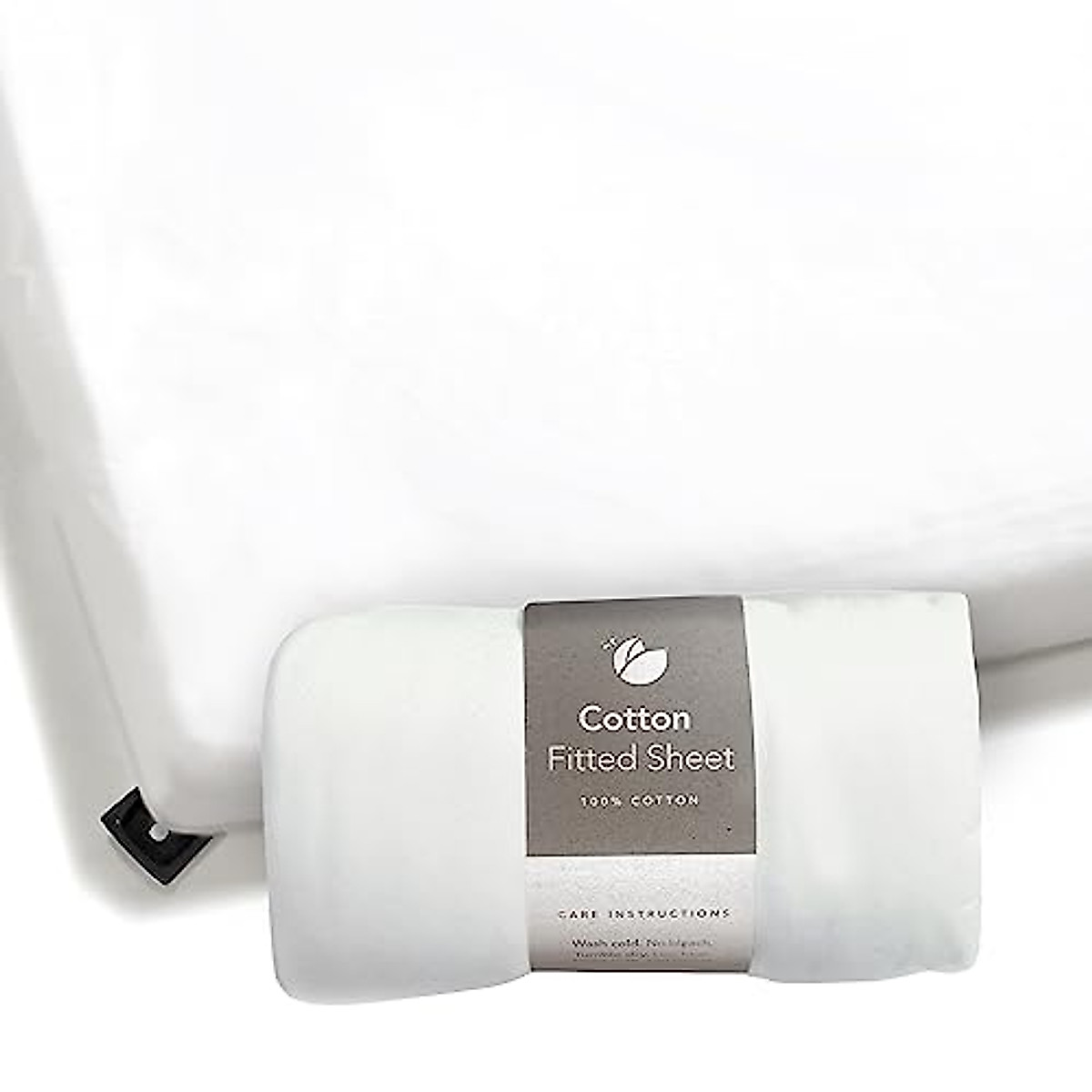 Guava Lotus Travel Crib Sheet | 100% Cotton Fitted Sheet with Manufacturer-Approved Fit | Soft & Breathable Crib Sheet for Your Baby's Comfort | Unisex Sheet for Infants and Toddlers