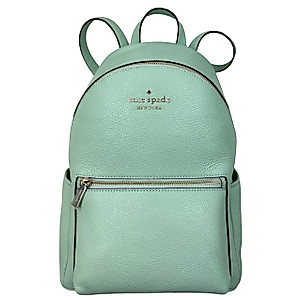 Kate Spade New York Liela Pebbled Leather Medium Dome Backpack (Seawater)