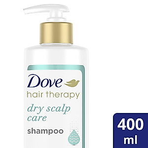 Dove Hair Therapy Shampoo for Dry Scalp with Vitamin B3, 13.5 fl oz