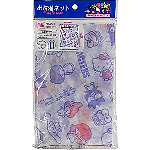 Sanrio Characters Laundry Net Square Type Washing machine 28 × 35 cm (Alignment)