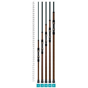 St. Croix Rods Triumph Surf Spinning Rod, 10'0" (TSF100M2), Sea Smoke