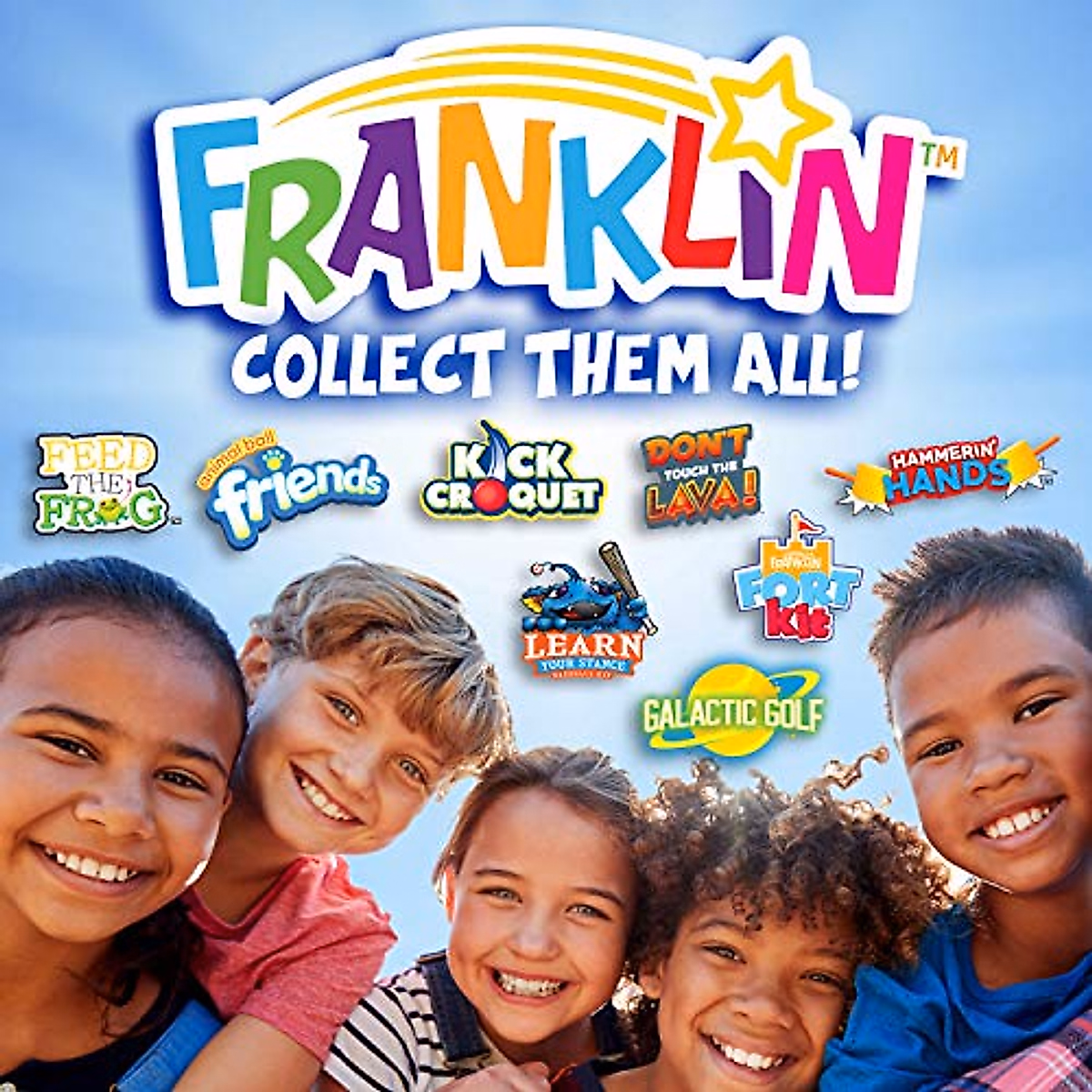 Franklin Sports Feed The Frog Kids Target Game - Fun Interactive Game for Indoor and Outdoor - Play with Friends and Family - Includes Frog Target, 3 Flies and 1 Bee