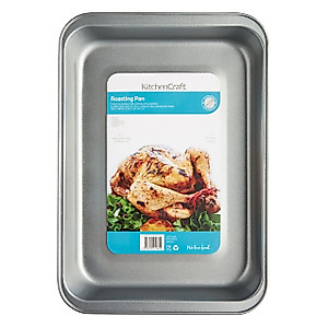 KitchenCraft Non-Stick Extra-Large Roasting Tin, 40.5 x 28.5 x 5 cm (16" x 11" x 2")