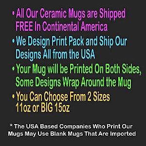 Camper Dad Mug - Dad's Camping - Large Father Coffee Cup - Birthday Anniversary Christmas Gift Stocking Stuffer - Camper Dad Husband Brother Uncle Soon-to-be Dad Co-worker Men