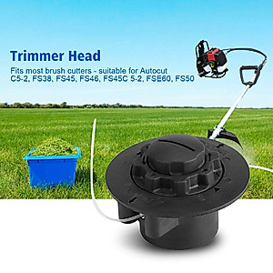 YOUSAN Autocut C5-2 String Trimmer Head Replaces for Stihl F38 / FS40 / FS45 / FS46 / FS50 / FSE60 / 4006-710-2106