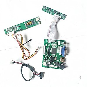 Fit LTN133AT07-001/G01 LTN133AT08-001/101 1CCFL Inverter 13.3 1280800 2AV+HDMI-Compatible+VGA 20-Pin LVDS LCD Controller Board (LTN133AT08-001)