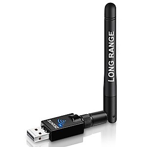ZEXMTE Bluetooth Adapter for PC 5.1, Long Range USB Bluetooth Adapter 328FT/ 100M Bluetooth Dongle 5.1 EDR, Bluetooth Adapter for PC Windows 11/10/8/7-Bluetooth USB Adapter for Computer/Laptop