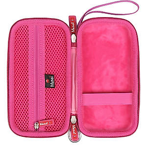 Mchoi Shockproof Carrying Case Suitable for Instruments TI-30XIIS Scientific Calculator, Shockproof Waterproof Pink Protective Case, Case Only