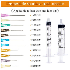 25& Luer Lock 1 in Dispensing Tools Pack of 100